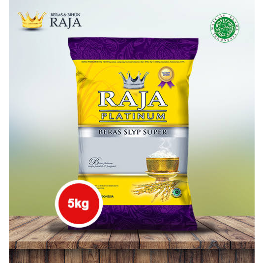 Jual Raja Platinum Ultima Premium Beras Slyp Super 5kg | Shopee Indonesia