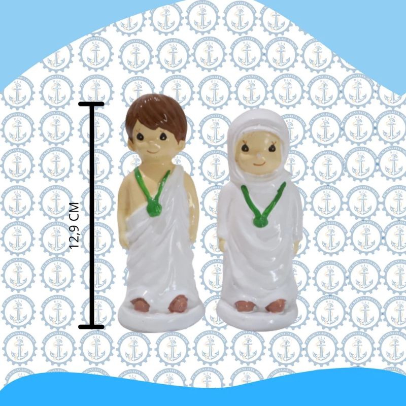 Jual PATUNG BONEKA MANASIK HAJI LAKI LAKI DAN PEREMPUAN UNTUK PIALA ...