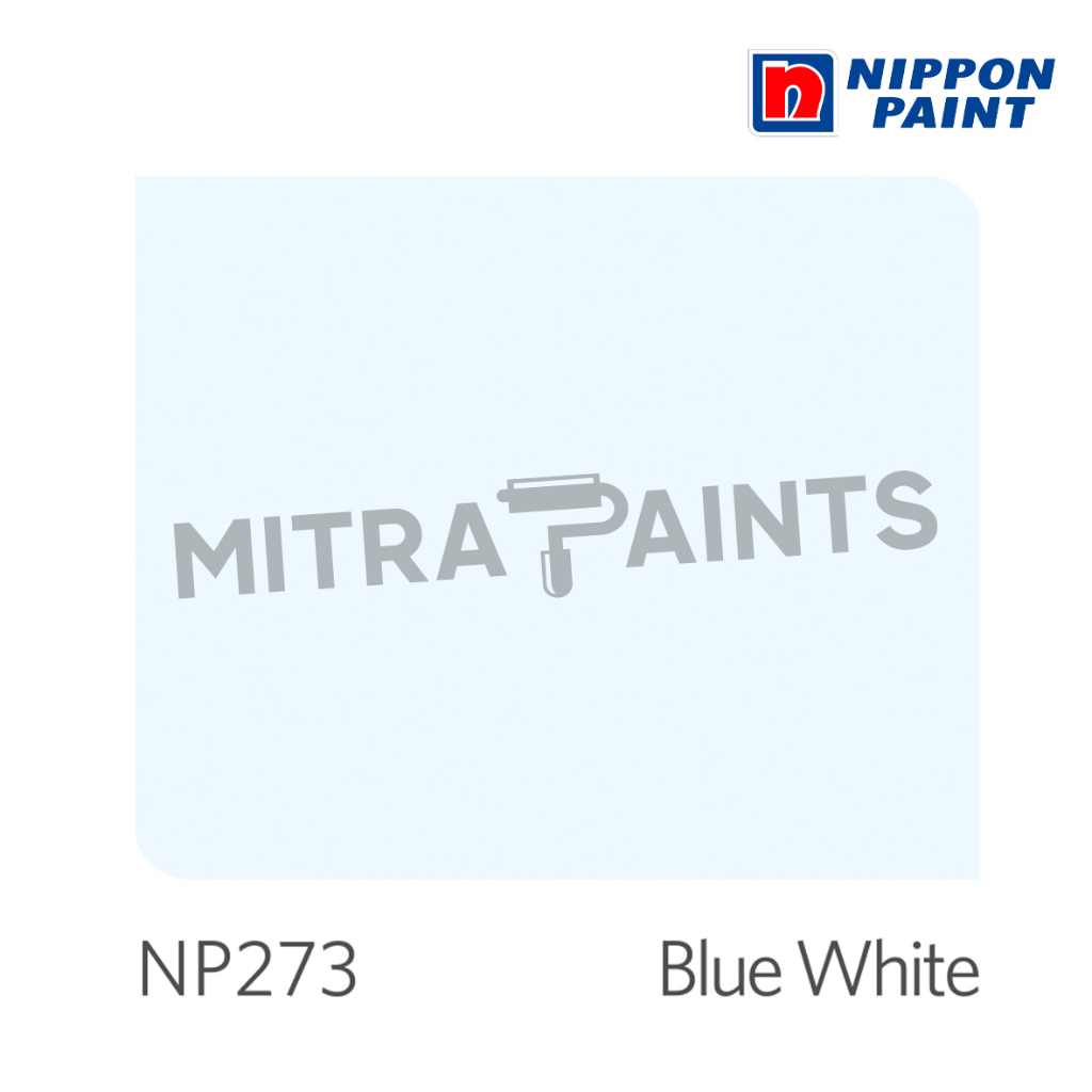 Jual CAT TEMBOK EKSTERIOR INTERIOR NIPPON PAINT NP273 BLUE WHITE ...