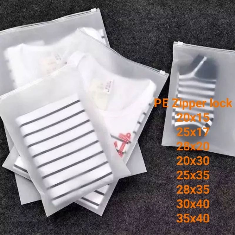 Jual Plastik Zipper lock/zipper bag /Plastik sleting pouch | Shopee ...