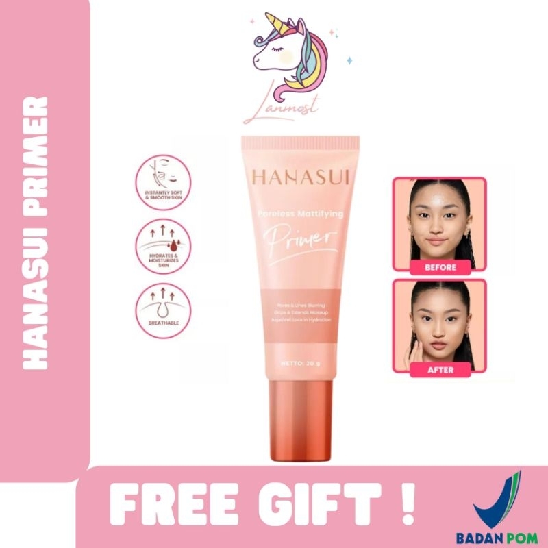 Jual HANASUI PRIMER PORELESS MATTIFYING PRIMER | Shopee Indonesia