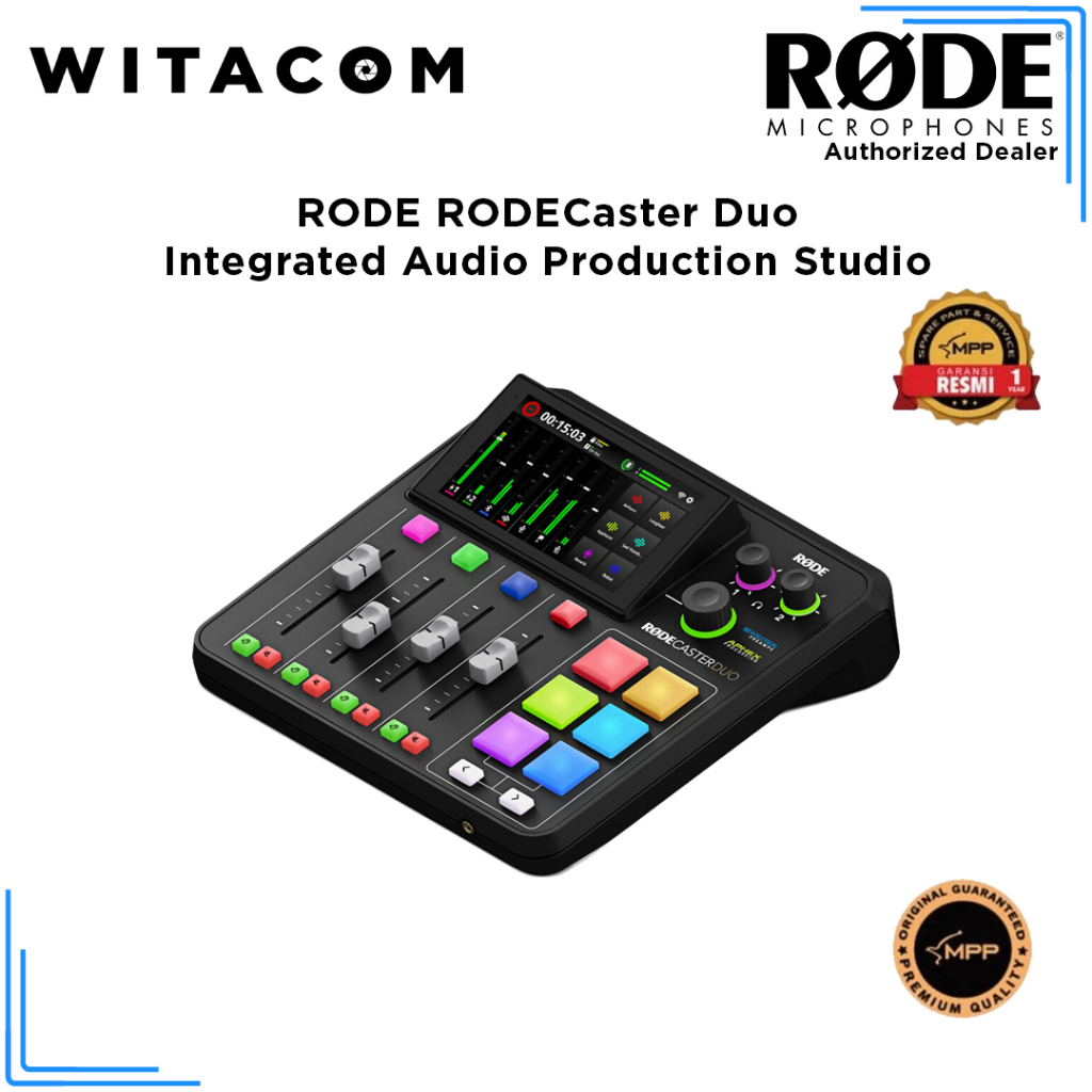 Jual RODE RODECaster Duo Integrated Audio Production Studio - Original ...