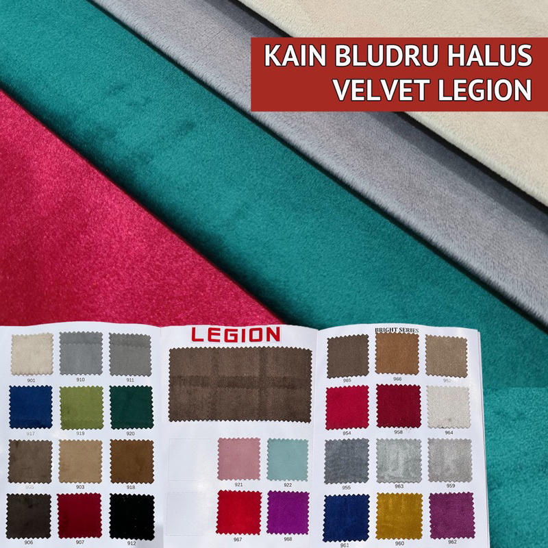 Jual Kain Interior Bludru Halus Velvet Kain Sofa Legion Kain Bantal ...