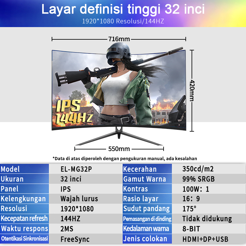 Jual Monitor, Monitor Second Hand, bukan Monitor Baru. (22-24-27-32 ...