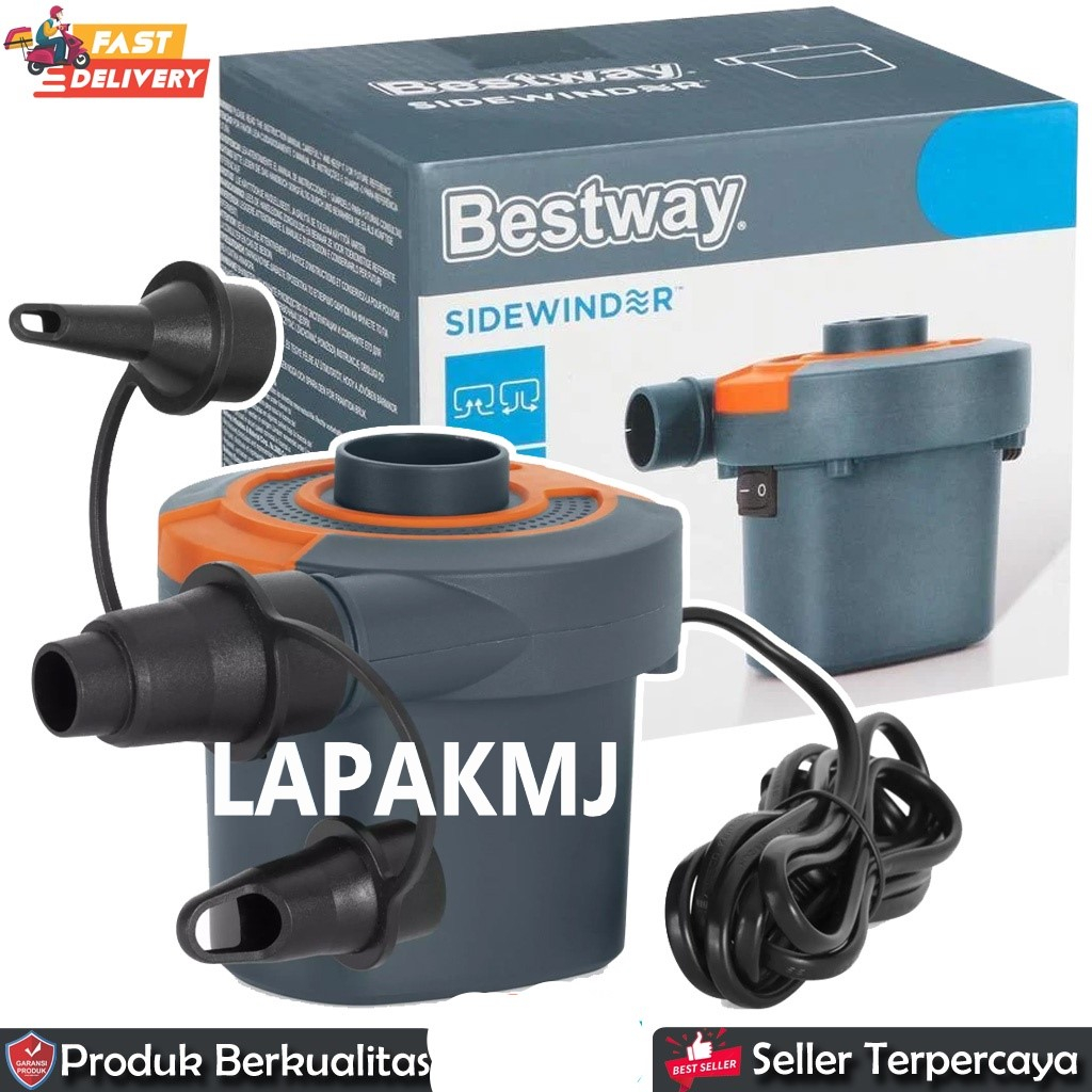 Jual Bestway 62139 Pompa Angin Listrik Pompa Elektrik Untuk Kolam Renang Anak Perahu Karet Kasur ...