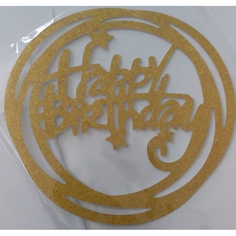 Jual Topper Happy Birthday bulat | Shopee Indonesia