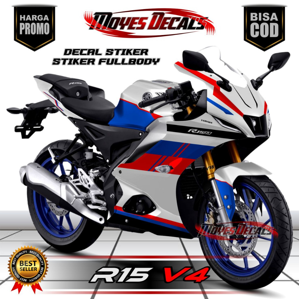 Jual Decal R15 V4 Full Body Stiker R15 V4 Full Body Dekal R15 V4 COSTUM ...