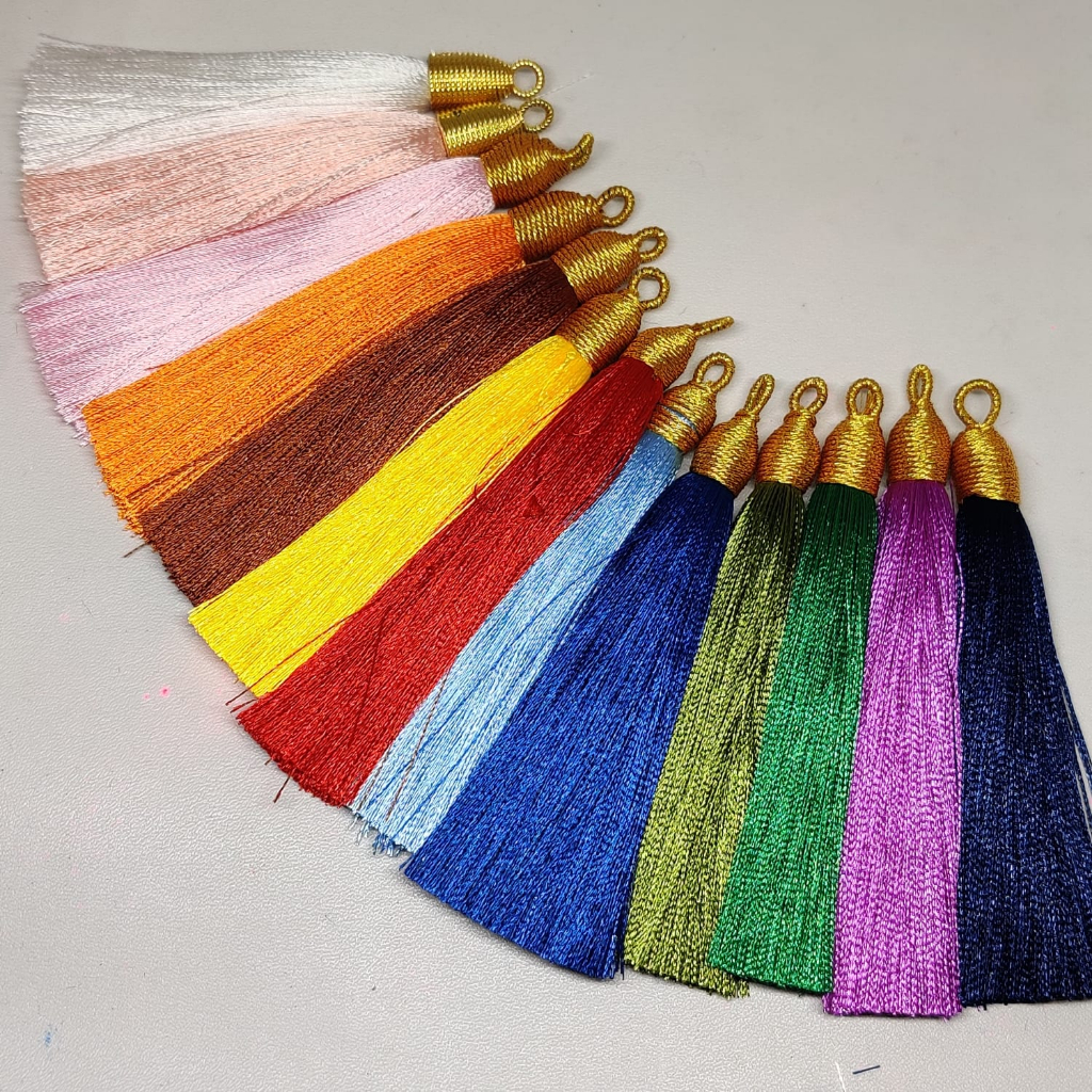 Jual Tasel Rumbai Imlek CNY LILIT MAS Tassel Bahan Craft Hampers ...