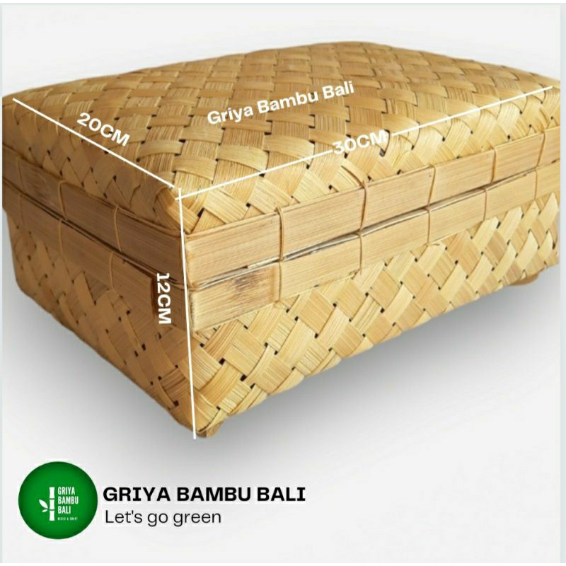 Jual Sokase bambu besek bambu box hamper box parcel tempat parcel ...