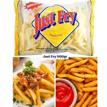 Jual Kentang Just Fry Shoestring 900gr MURAH | Shopee Indonesia