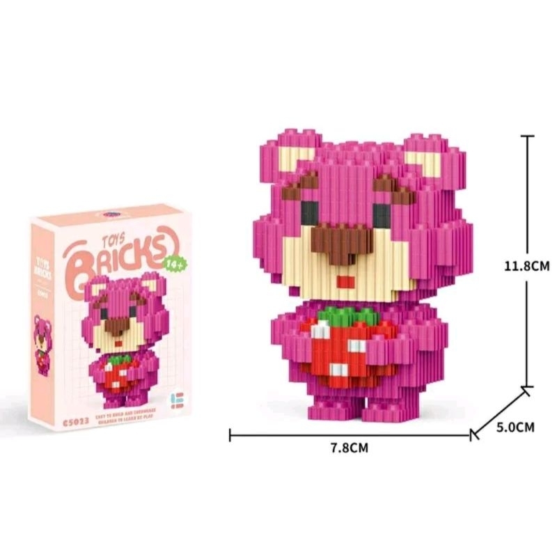 Jual 55JR BRICKS BRICK MAINAN EDUKASI NANO MICRO MAGIC MINI BLOCK BLOK ...