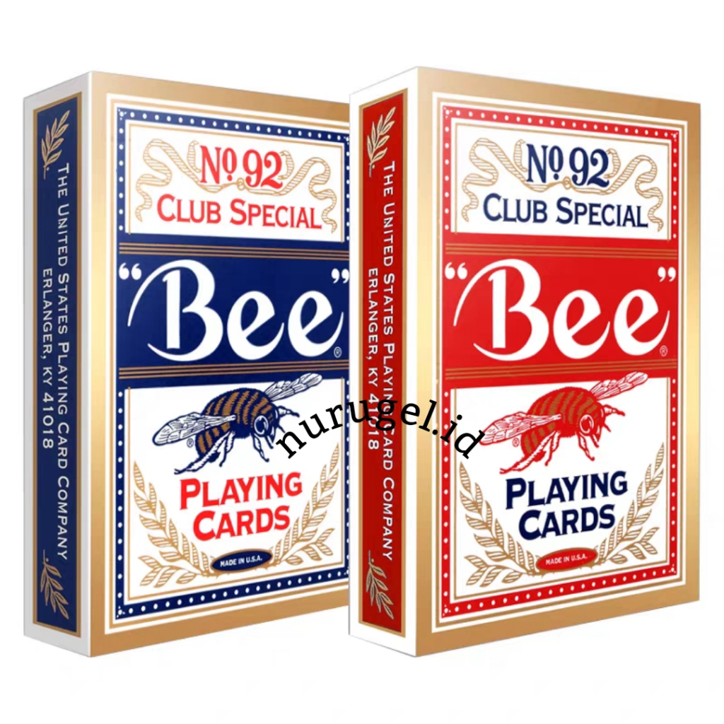 Jual Kartu Remi Bee Premium Paper Casino Playing Cards Diamond Back ...