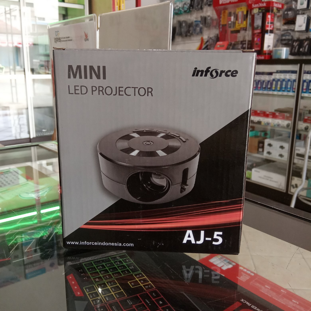 Jual Proyektor Mini Inforce AJ-5 | Shopee Indonesia