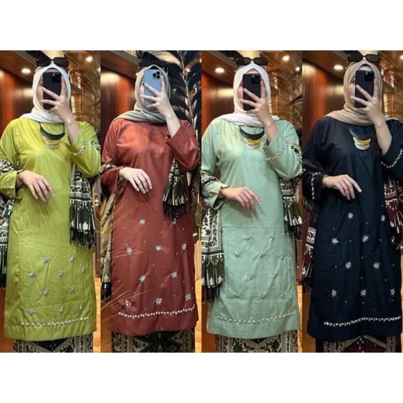 Jual baju basiba sutra payet. (baju) | Shopee Indonesia