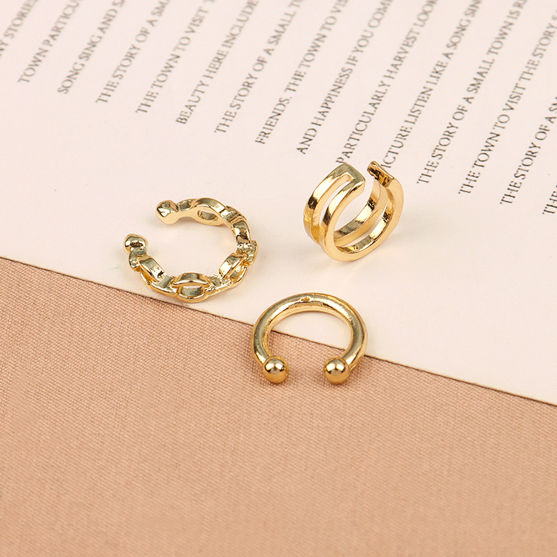 Jual Freda - Ear Clips 3 Pcs Set Anting Telinga Klip Jepit Tanpa Tindik ...