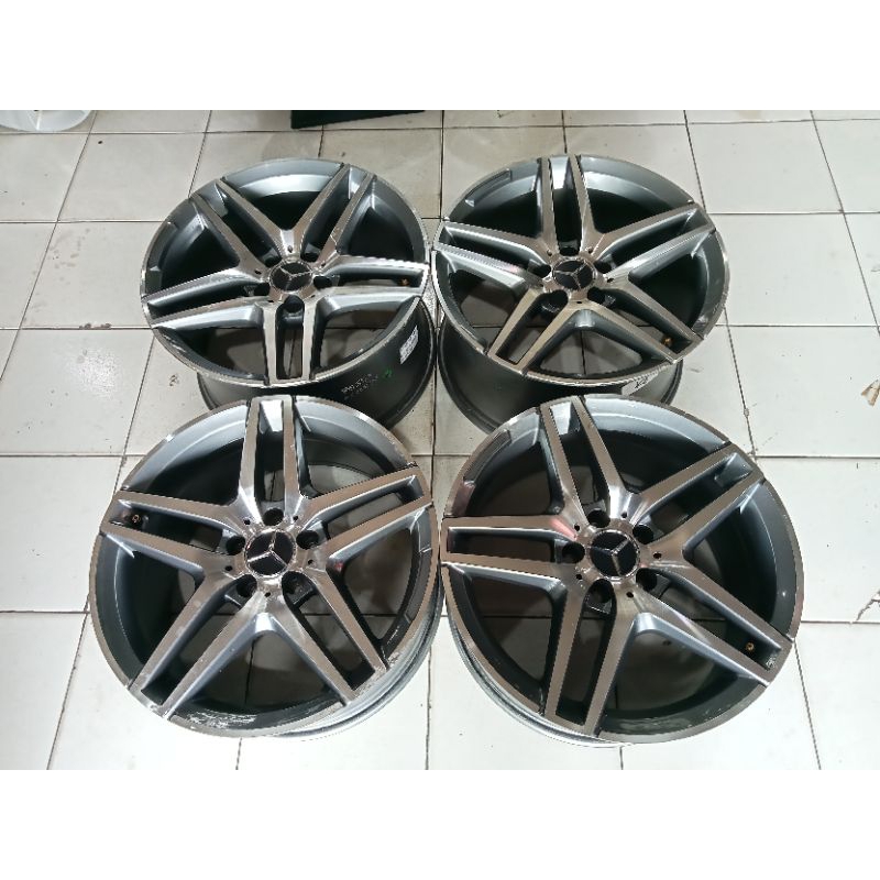 Jual Velg Replika Mercy ring 18 lebar 8/9 et 35 pcd 5x112 | Shopee ...