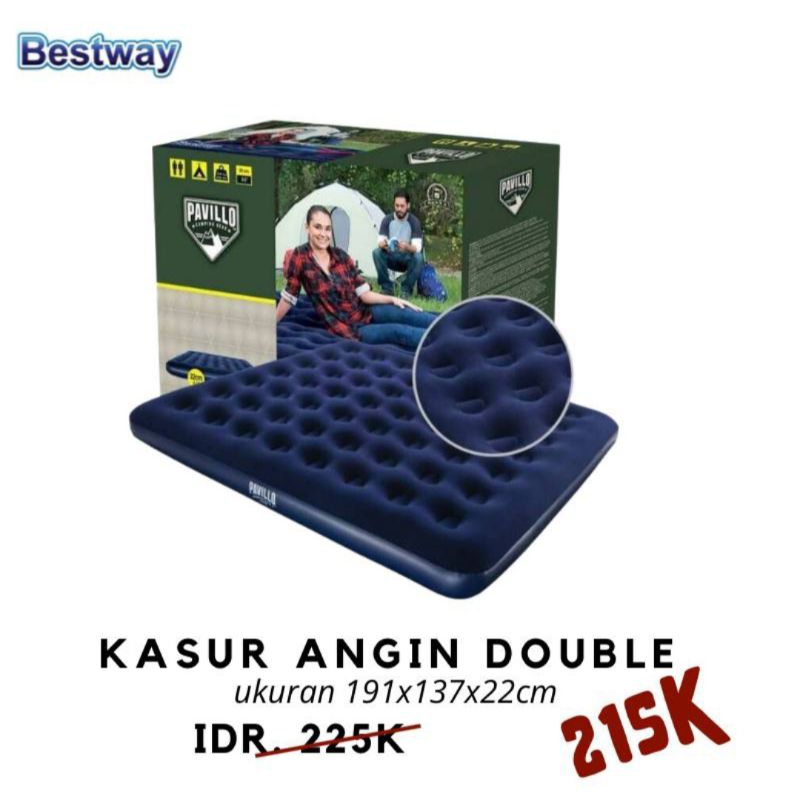 Jual Kasur angin BESTWAY double / matras angin camping / kasur tiup ...