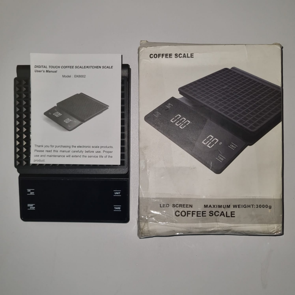 Jual Timbangan Kopi Digital 3KG / 0.1GR Timer V60 Drip Coffee Scale ...