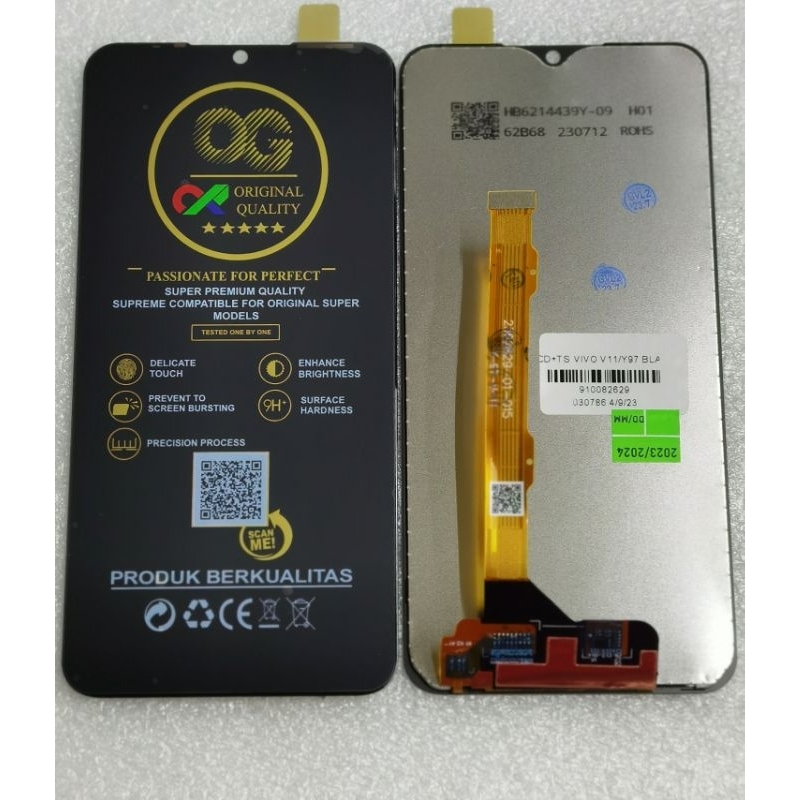 Jual LCD TOUCHSCREEN VIVO V11 - VIVO 1806 COMPLETE FULLSET | Shopee ...