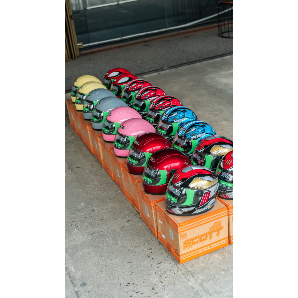 Jual Helm Full Face Anak Scott/ helm full face anak - SCOTT KIDS J1 ...
