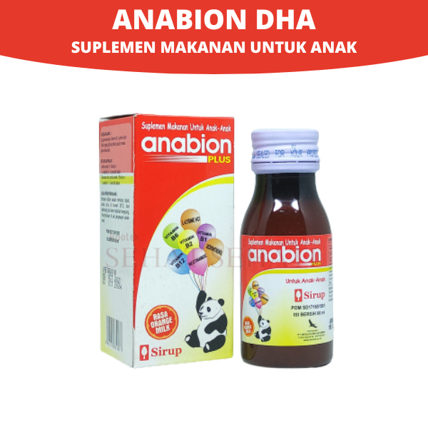 Jual Anabion Plus DHA SIrup 60ml | Shopee Indonesia