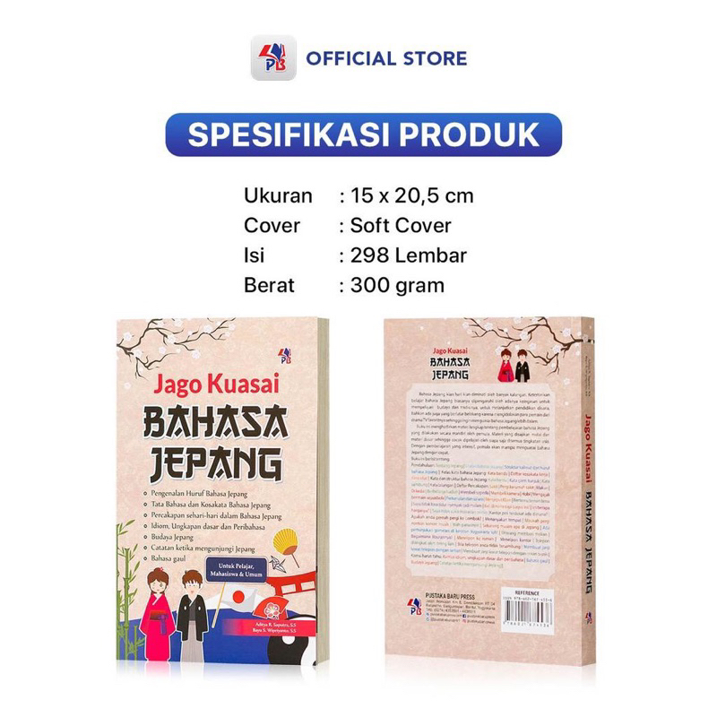 Jual Buku Bahasa Jepang Jago Kuasai Bahasa Jepang Untuk Pelajar Mahasiswa Dan Umum | Shopee ...