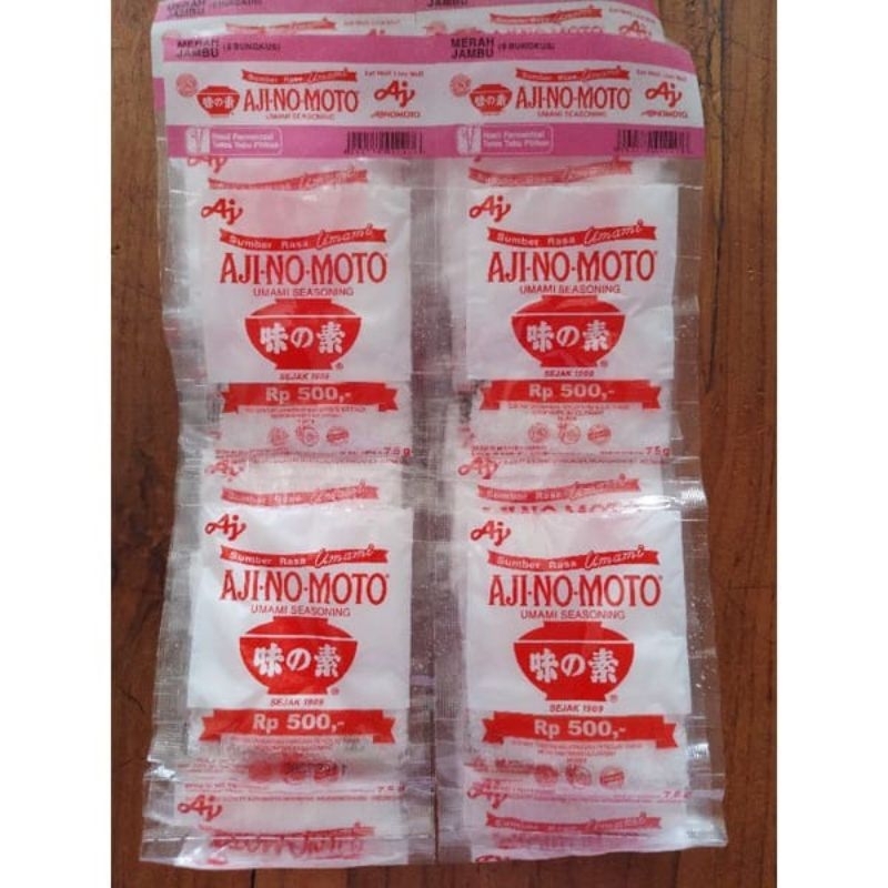 Jual Ajinomoto rentengan 12 sachet 7,5gram | Shopee Indonesia