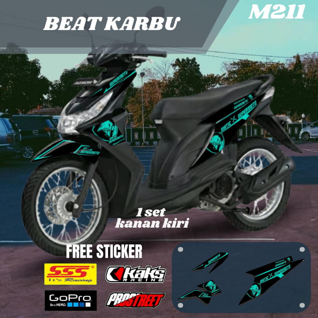 Jual Lis Striping Sticker Variasi Aksesoris List Stiker Pelindung Body ...