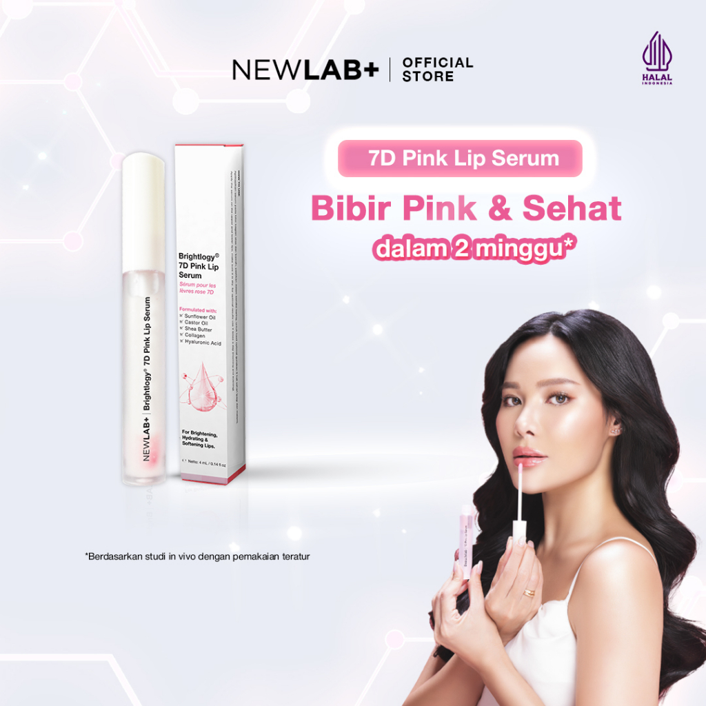 Jual Newlab 7D Pink Lip Serum 4ml | Shopee Indonesia