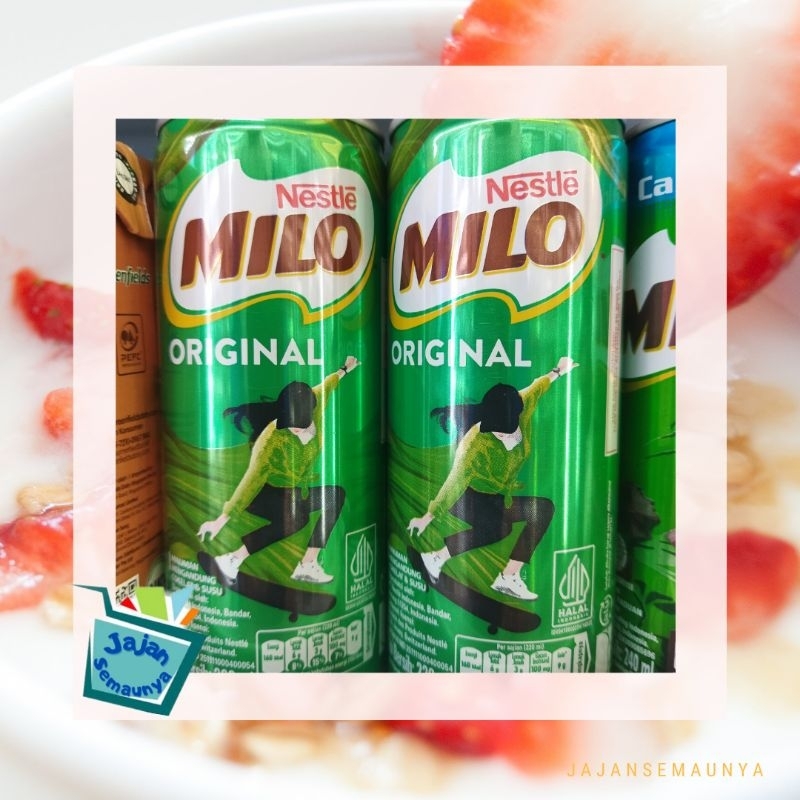 Jual Milo kaleng original 220 ml x 24 pcs (1 dus) | Shopee Indonesia