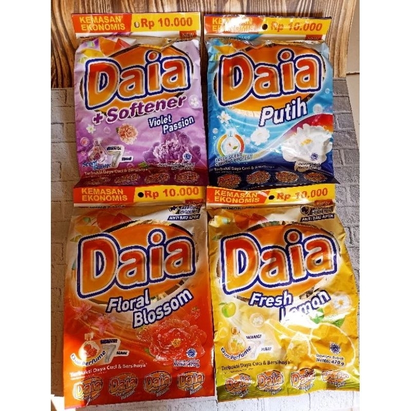 Jual Daia Softener Detergen Bubuk 470g (2pcs) | Shopee Indonesia
