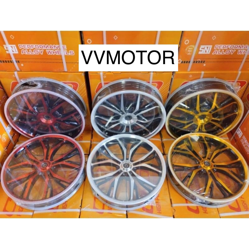 Jual VELG RACING VARIO 125/VARIO 150/VARIO 160 CBS MERK DELKEVIC 1SET ...