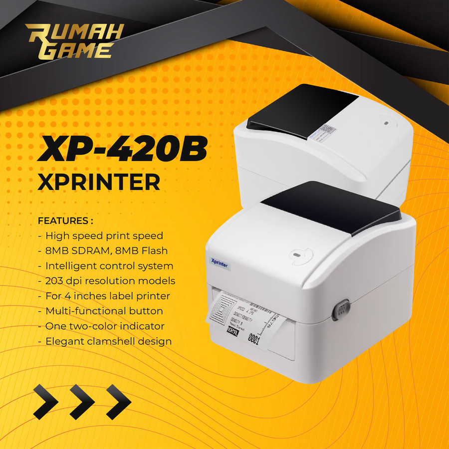 Jual Printer Label Barcode XP-420B Bluetooth New XPrinter Thermal XP420B | Shopee Indonesia