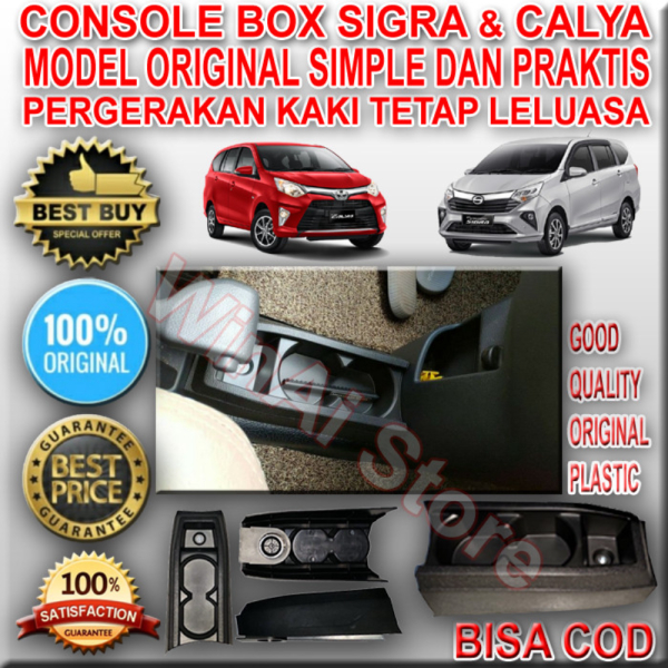 Jual CONSOLE BOX SIGRA CALYA MODEL ORIGINAL/ORGANIZER SIGRA/TEMPAT ...
