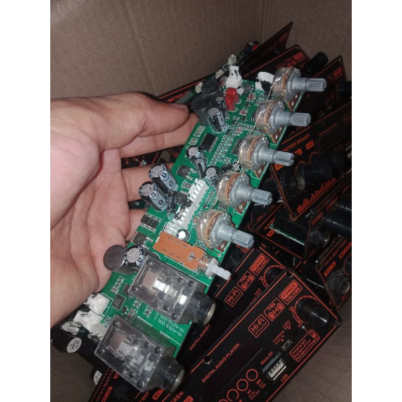 Jual tone controller IC TPA 3118, Potensio 5, mic 2 | Shopee Indonesia