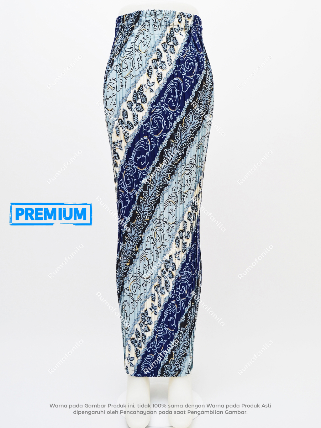 Jual Rok Plisket Batik Premium Bawahan Kebaya Wisuda Modern Span Wiru Jumbo Pakaian Tradisional ...