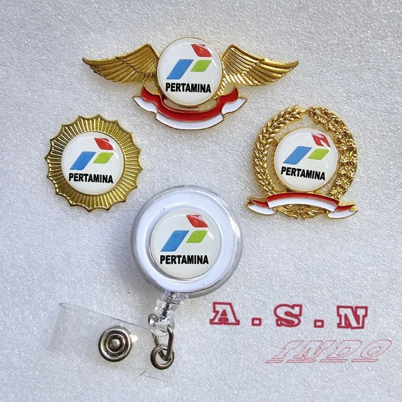 Jual Pin Logo Pertamina Yoyo Id Card Pertamina Lencana Pertamina ...