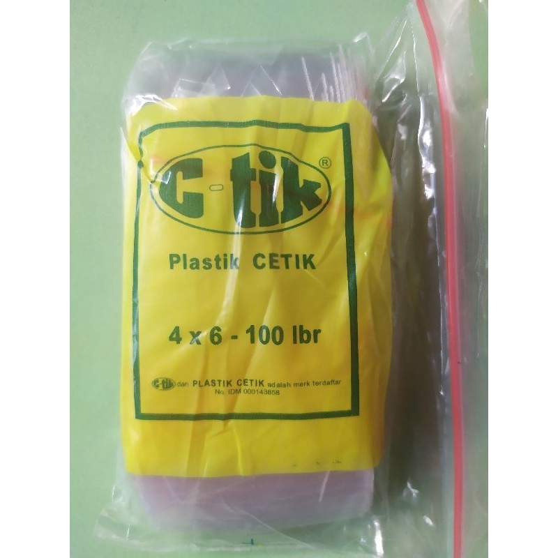 Jual Plastik C-tik klip 4x6 (100pcs) | Shopee Indonesia