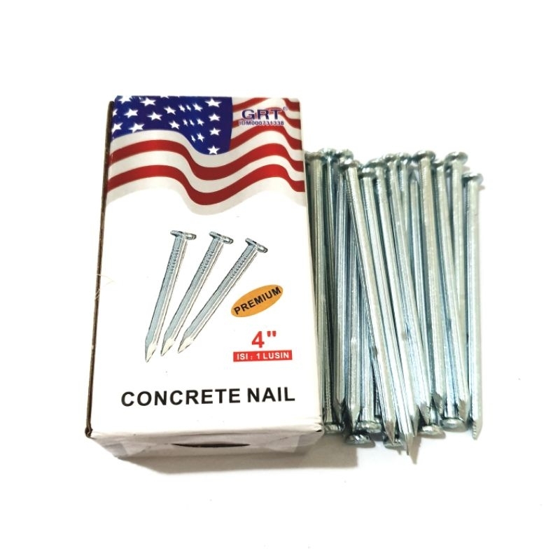 Jual Paku Cor Beton Baja Putih GRT NETZ TEXAS VPR 1kotak 1dus 1box ...