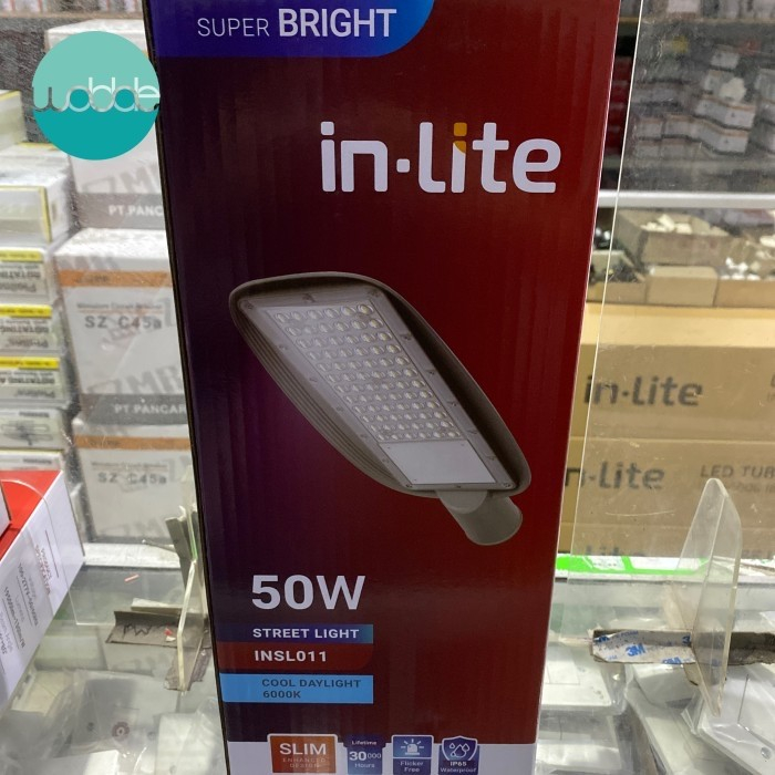 Jual LAMPU JALAN INLITE IN LITE LED PJU STREET LIGHT 50W 50 WATT ...