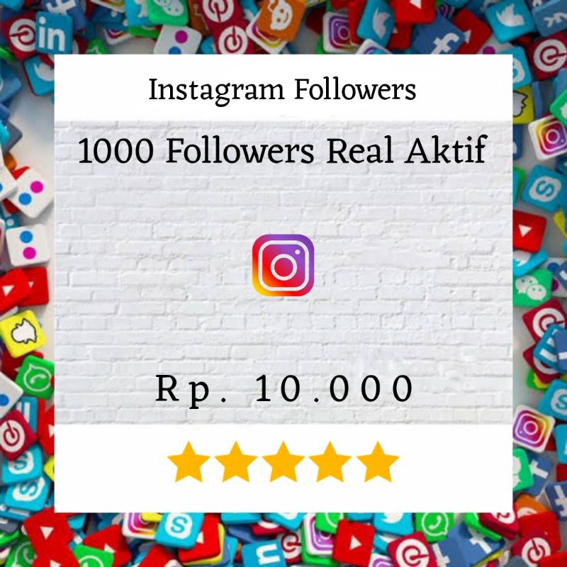 Jual [Non Drop] Follower lnstagram Real Aktif Bisa Lihat Story & Like ...