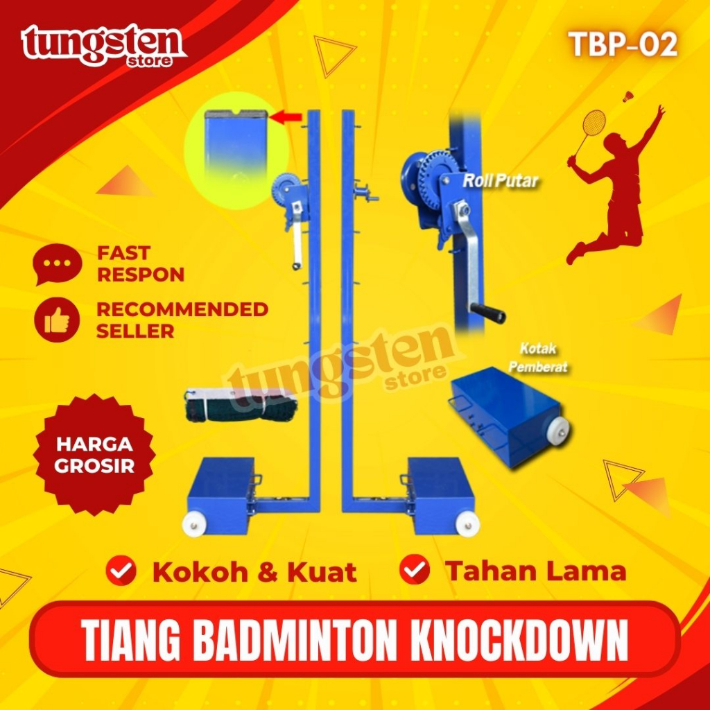 Jual Tiang Badminton Portable TBP-02 Promo | Shopee Indonesia