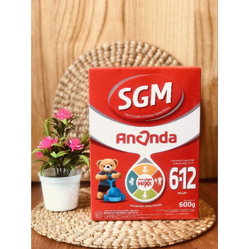 Jual SGM Ananda 6-12 (600gram & 1kg) | Shopee Indonesia