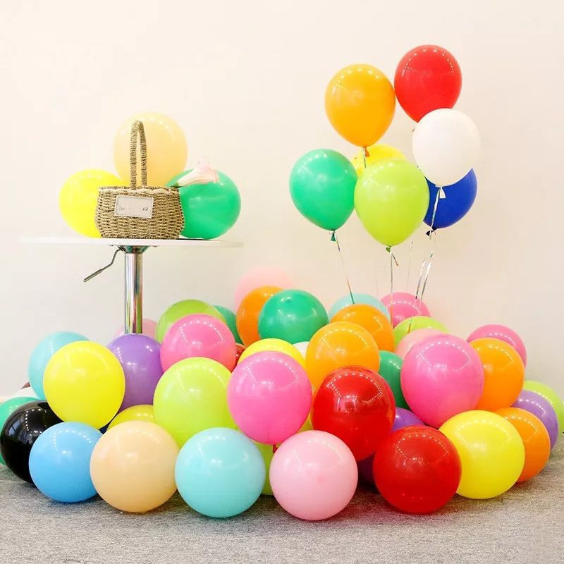 Jual GROSIR BALON ISI 50PCS- BALON DOFF 12 INCI ISI 50 | Shopee Indonesia