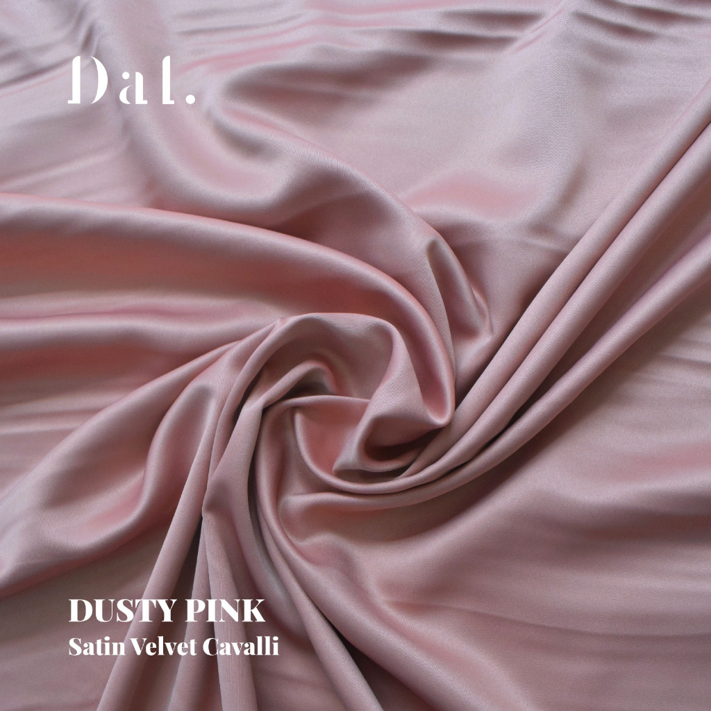 Jual 0,5 meter bahan kain satin silk velvet premium puring gamis dress ...