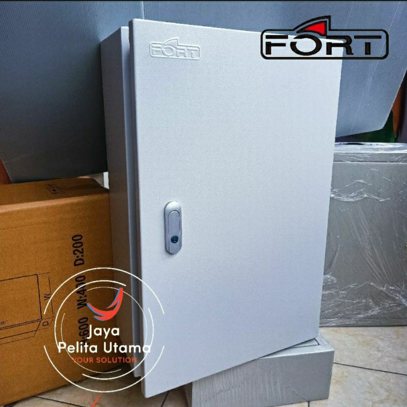 Jual box panel 40x60x20metal indoor full 1mm pabrikan merk | Shopee ...