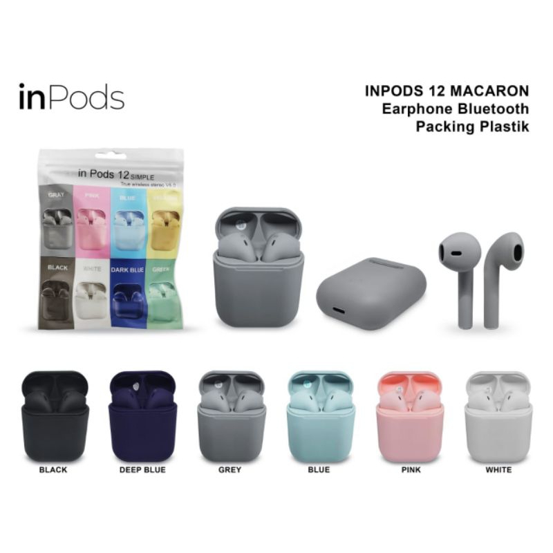 Jual Inpods 12 earphone bluetooth | Shopee Indonesia