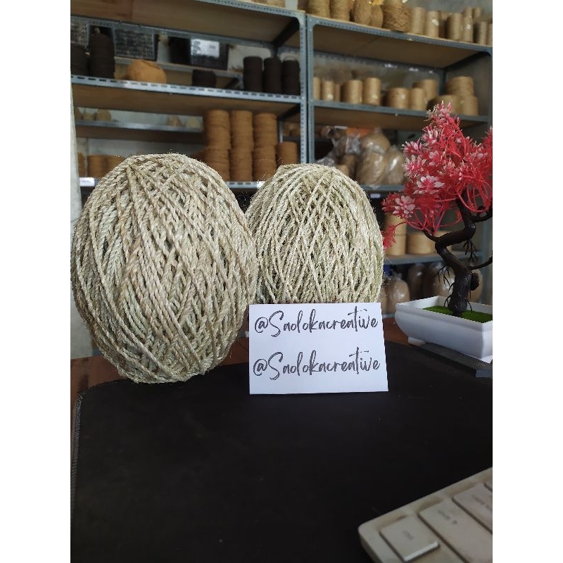 Jual Tali Rami Putih | Tali goni | ukuran 3mm 100 meter | tali hampers ...