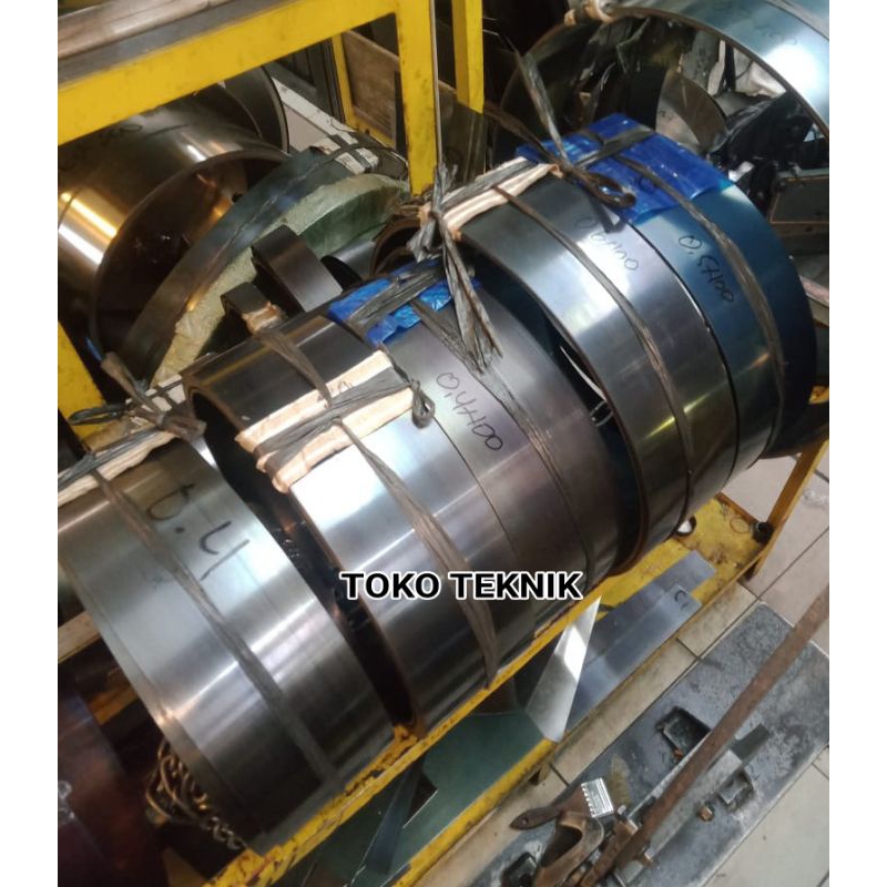 Jual plat baja spring SK5 tebal 0,1 x 20mm x 1000mm | Shopee Indonesia