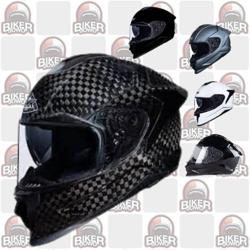 Jual HELM SMK TITAN FULL FACE HELMET Touring Motor Biker | Shopee Indonesia